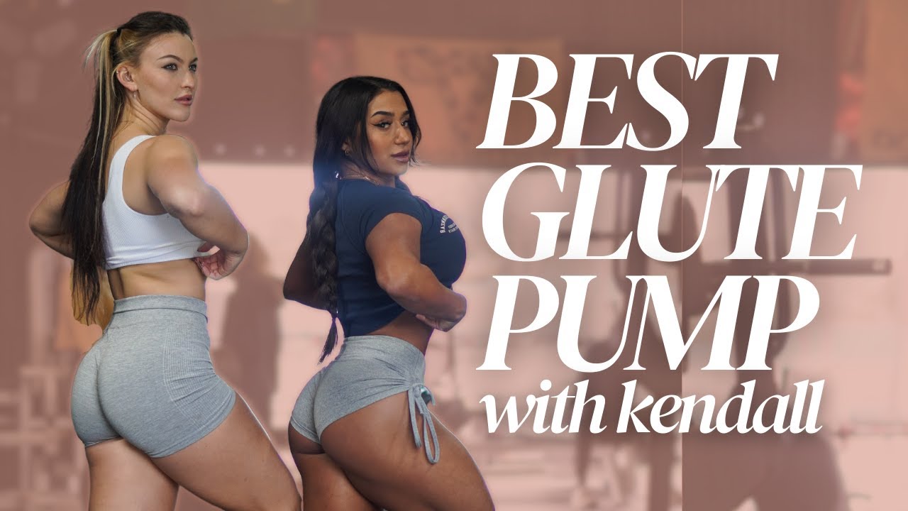best glute pump EVER with kendall | full glute workout explained - YouTube