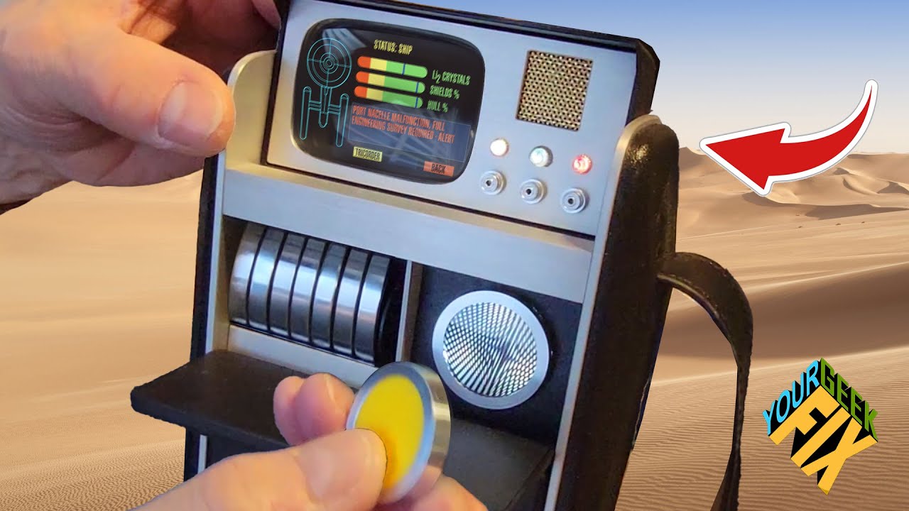 Unboxing the Wand Company's Tricorder Replica #startrek - YouTube
