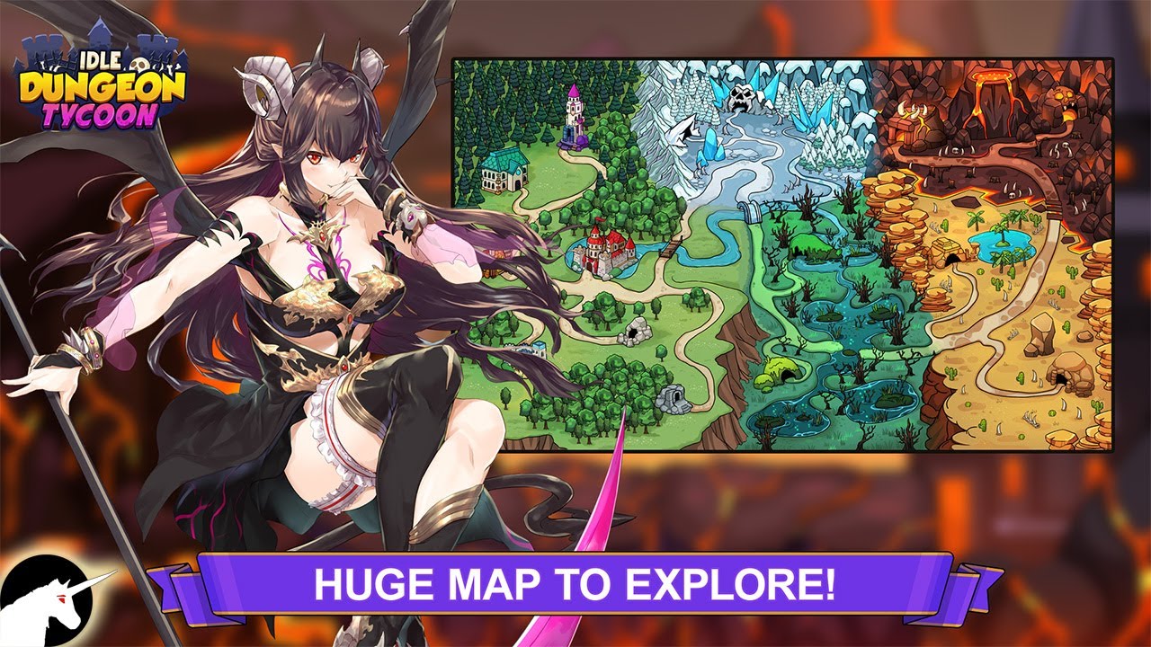 Idle Dungeon Tycoon gameplay - YouTube