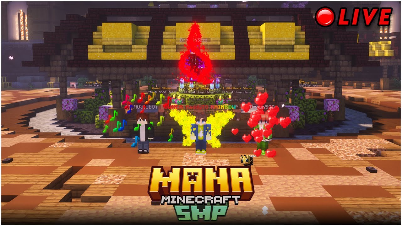 Mana Minecraft Smp Live Stream | The Music Boy - YouTube