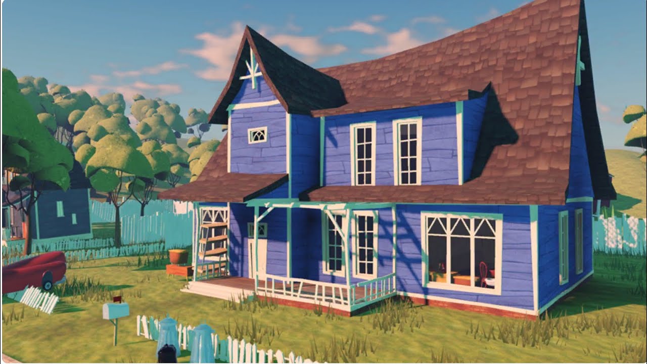 Hello neighbour Roblox act 1 - YouTube