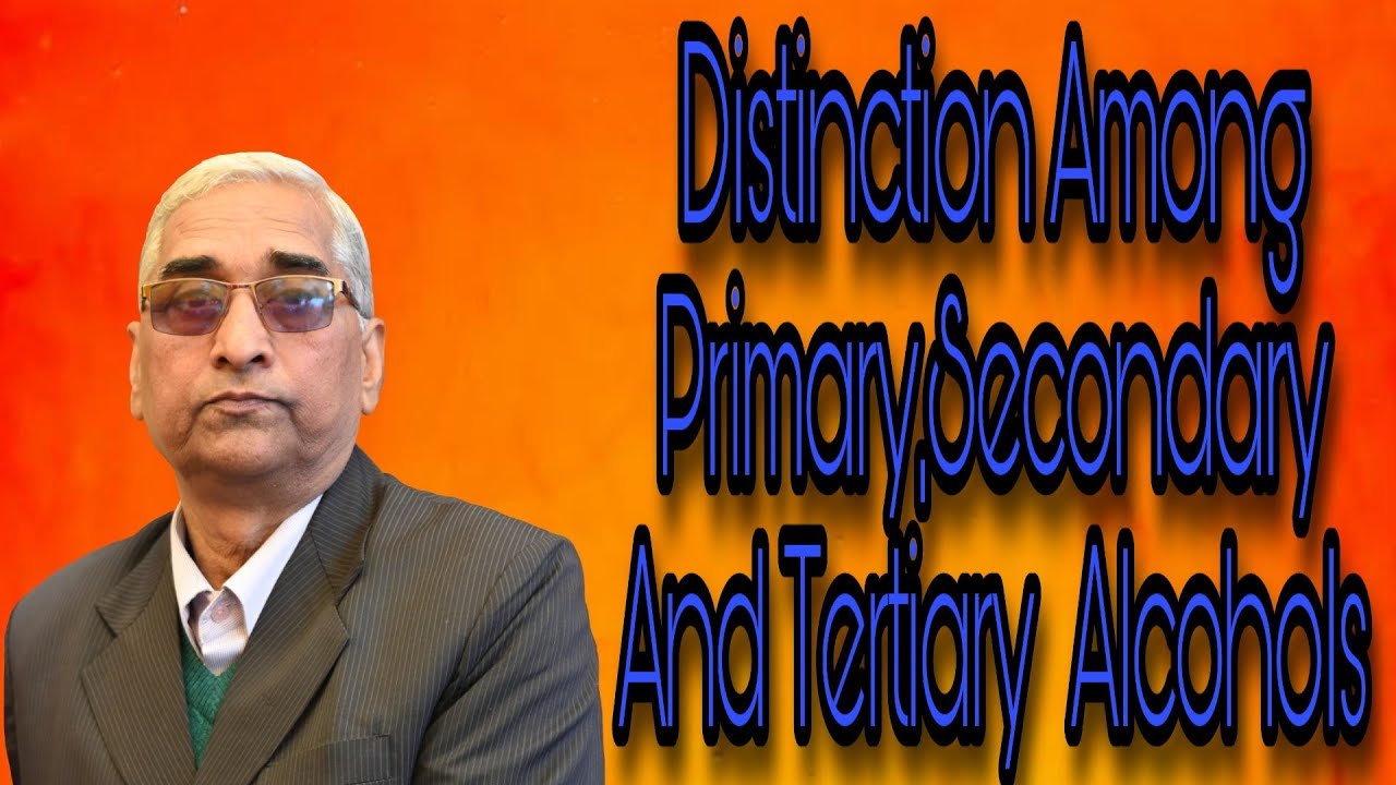 Distinction Among Primary, Secondary and Tertiary Alcohols by Victor ...