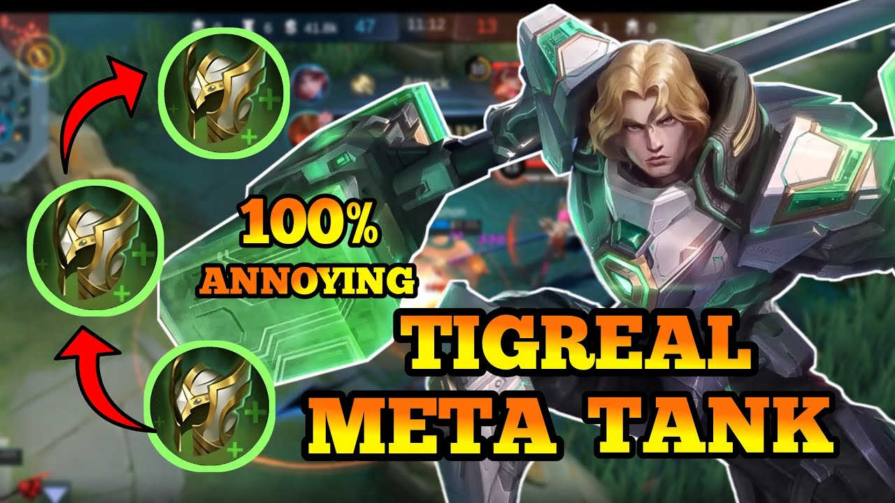 Tigreal meta tank~mlbb - YouTube