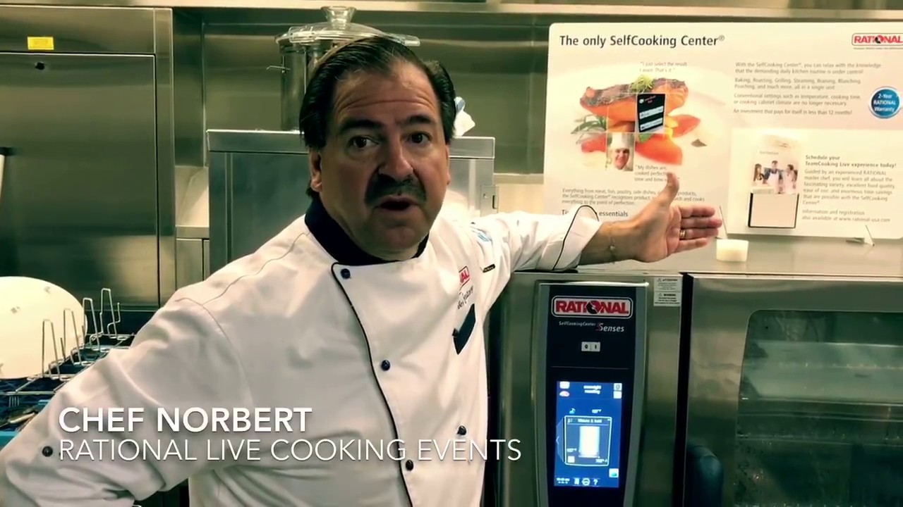 Rational Live Cooking Events with Chef Norbert - YouTube