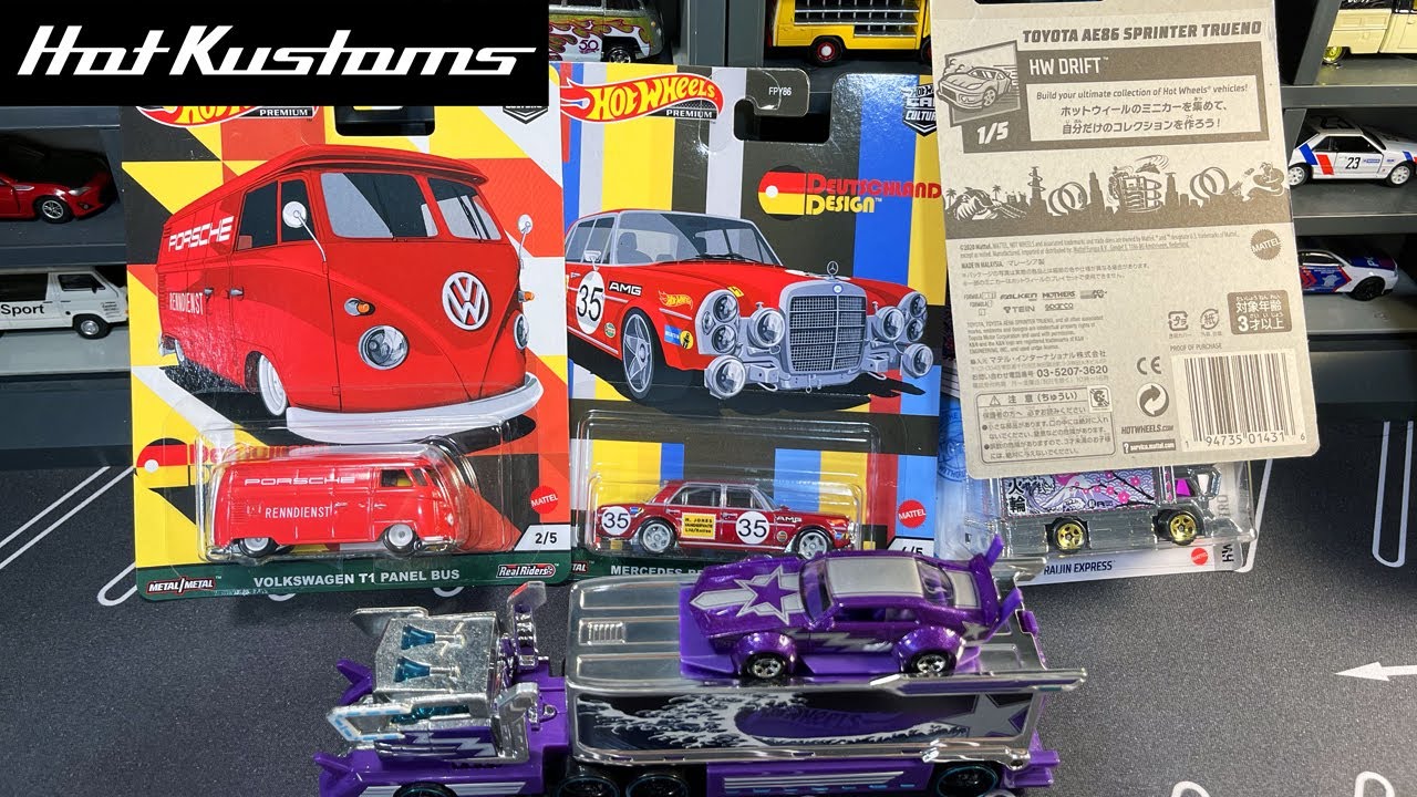 Opening Hot Wheels Legendary Red Pig and Japan Cards - YouTube