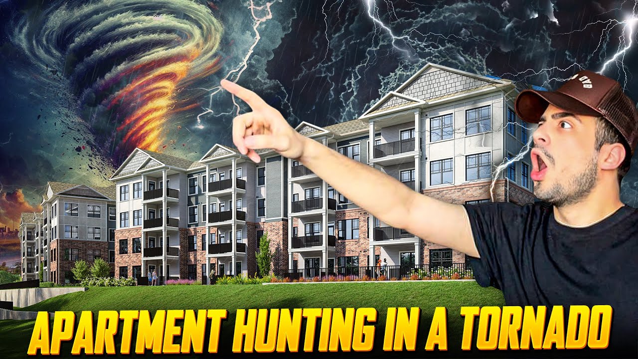 Apartment Hunting in Houston During a TORNADO! - YouTube