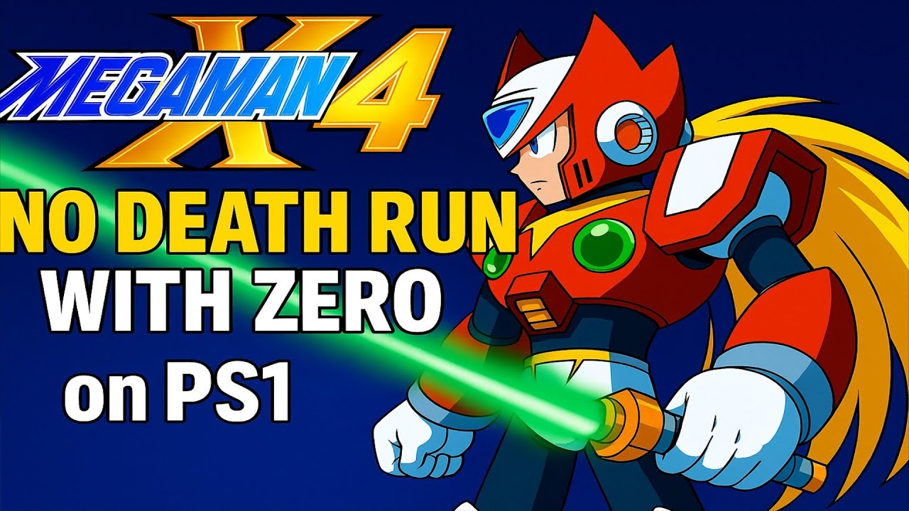 Mega Man X4 – No Death Run with Zero on PS1! - YouTube