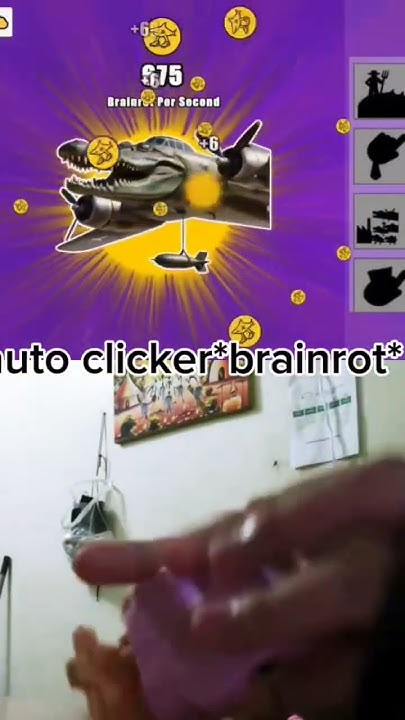 playing brainrot clickers with a mc #meme#clicker - YouTube