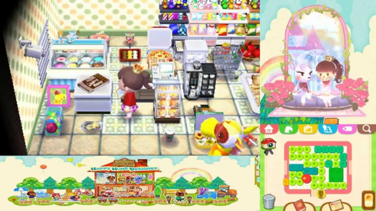 Animal Crossing: Happy Home Designer - Filly's House - YouTube