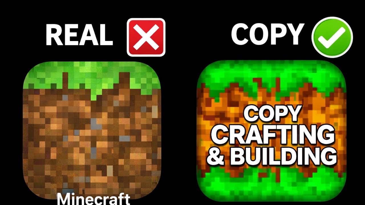 TOP 3 BEST COPY GAMES LIKE MINCRAFT!!! GHOST GAMER!!! - YouTube