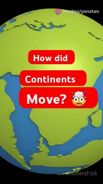 How Did Continents Move? 🤯 | #Continental #Drift in #30sec #geography # ...