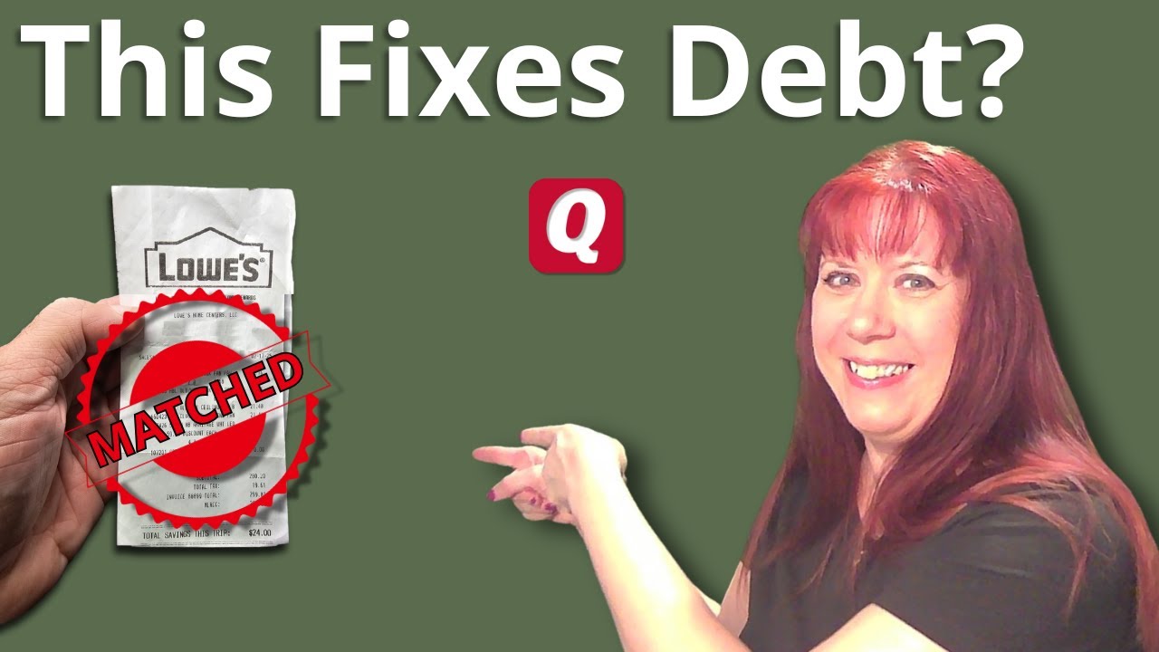 Quicken - How Can Reconciling Receipts get me Out of Debt? - YouTube