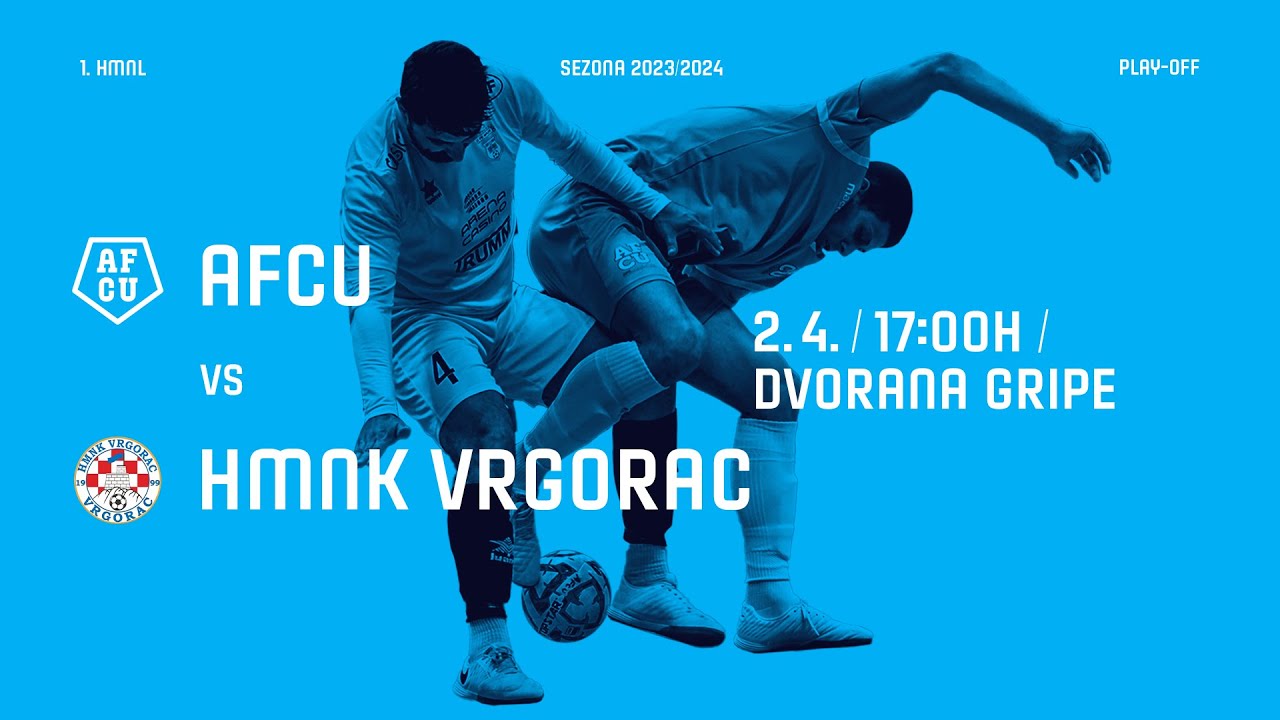 AFCU vs HMNK Vrgorac 02.04.2024. - YouTube