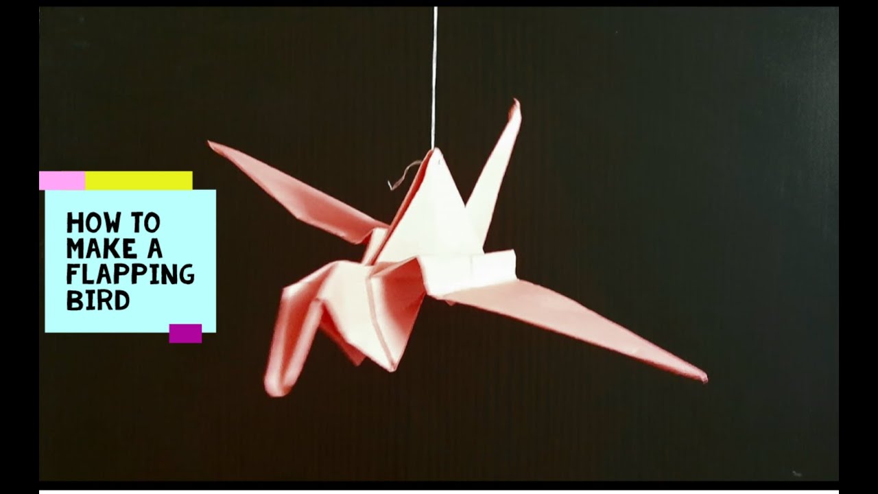 How to make a flapping bird - YouTube