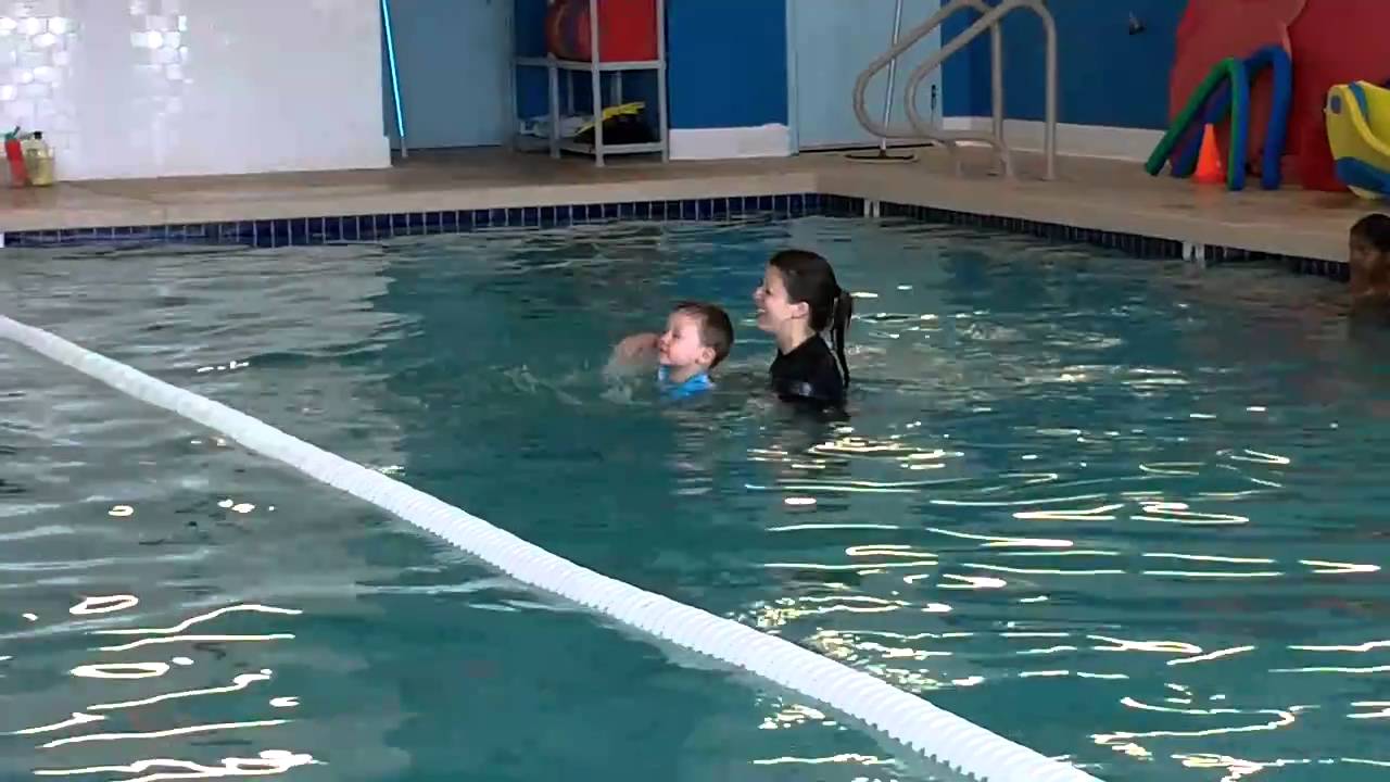 Aiden Swim Lessons - YouTube
