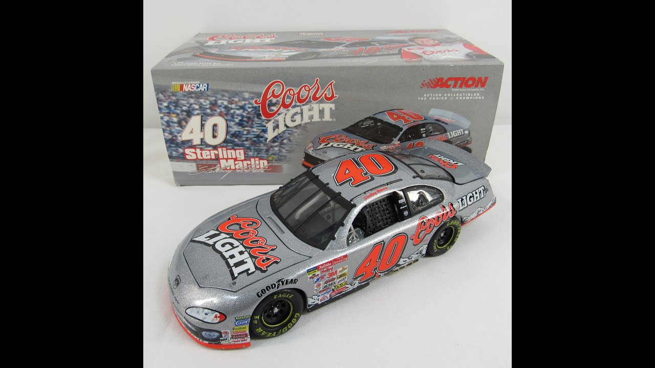 Sterling Marlin #40 Coors Light Dodge Chip Ganassi Racing Action 1:24 ...