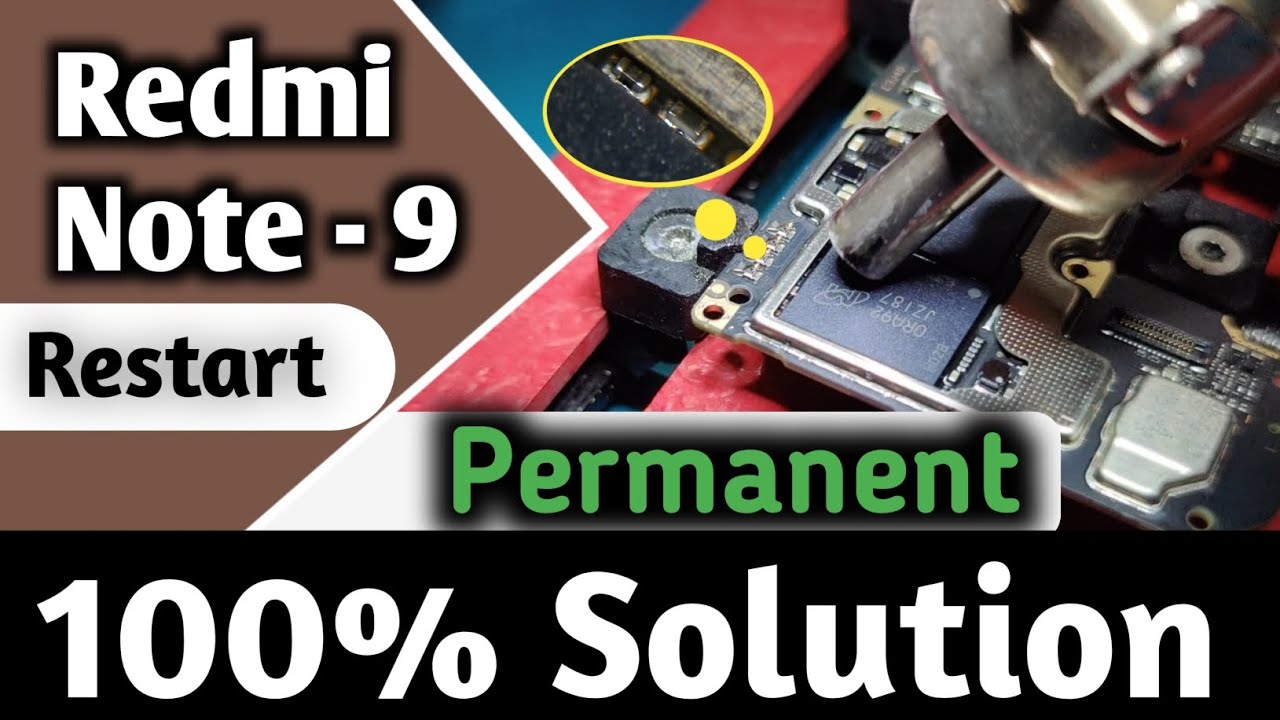 Redmi note 9 auto Restart | Permanent Solution - YouTube