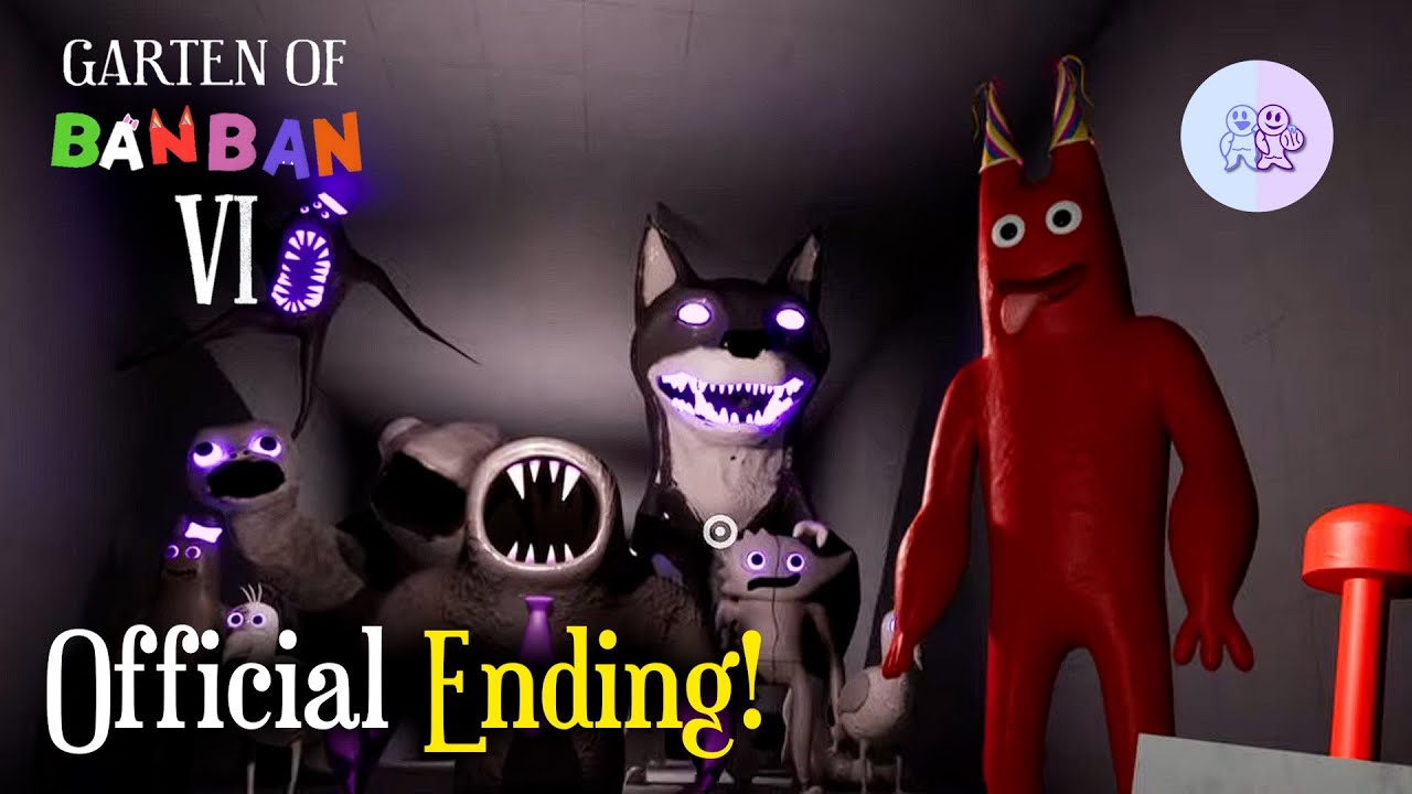 Garten Of BANBAN 6 - Official Ending | Garten of Banban 6 ending - YouTube