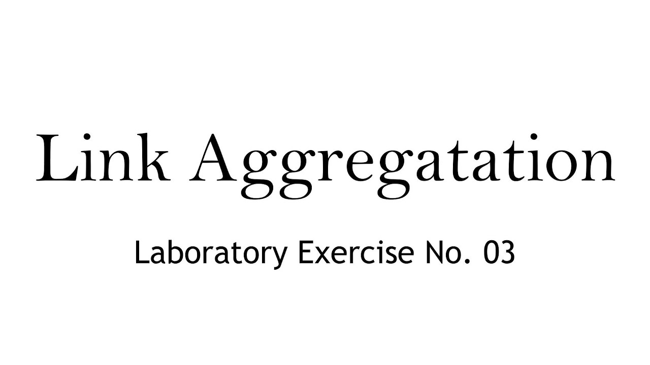 Data Communication and Networking 3-Laboratory Exercise No 03 - YouTube