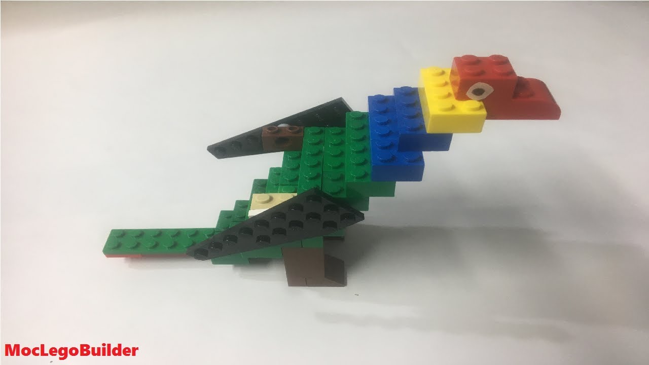 How to Build a Lego Parrot || MOC - YouTube