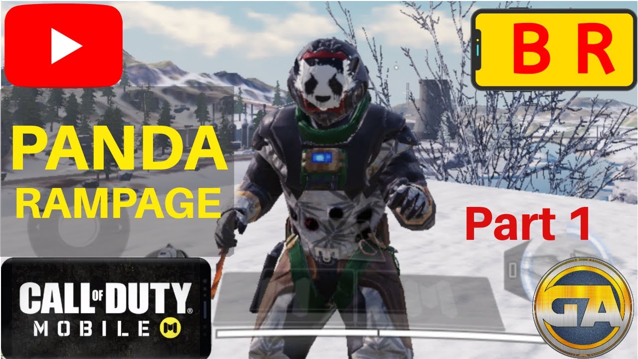 PANDA RAMPAGE | PART 1 | CALL OF DUTY MOBILE | BATTLE ROYALE - YouTube