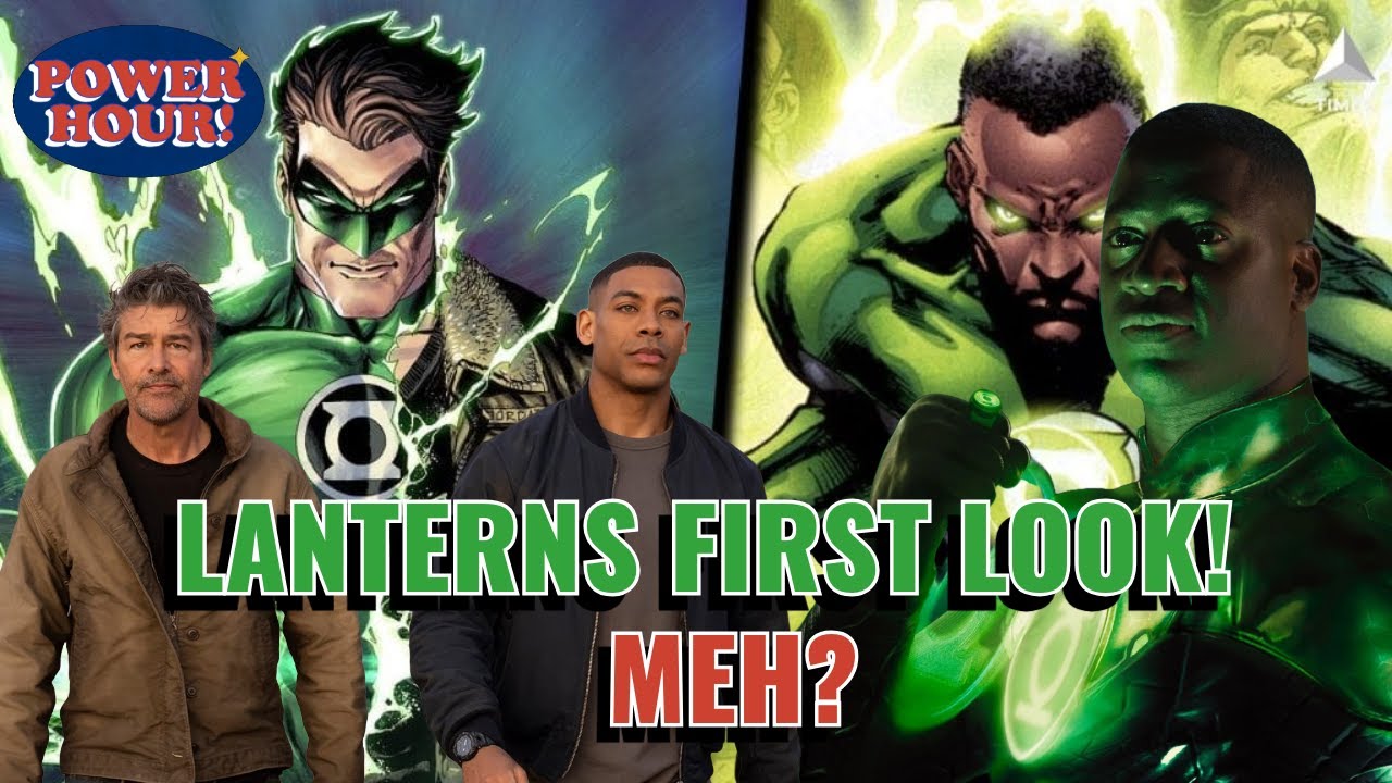 GREEN LANTERNS FIRST LOOK! MEH? | THE POWER HOUR - YouTube