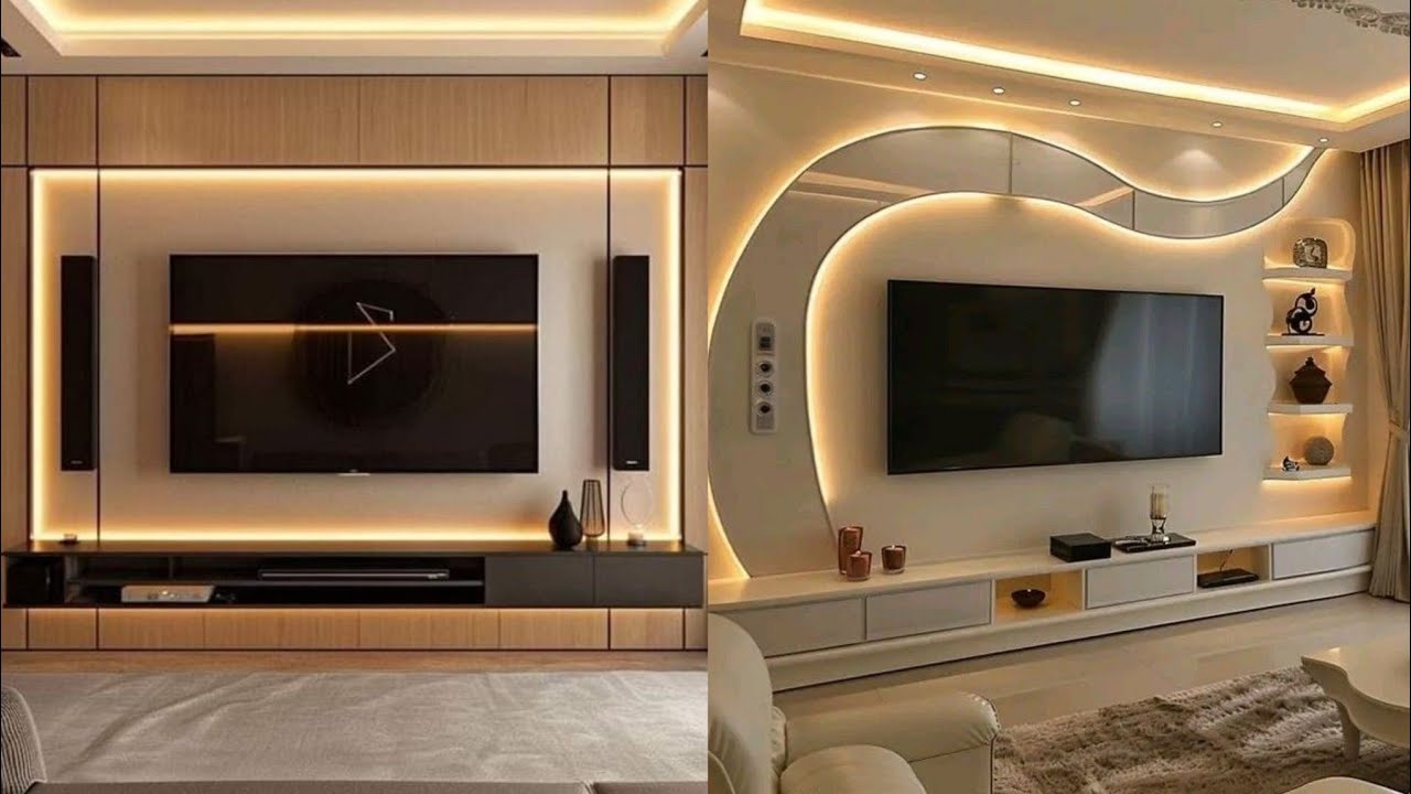 very stylish LCD screen panel ideas #designingideas #home - YouTube