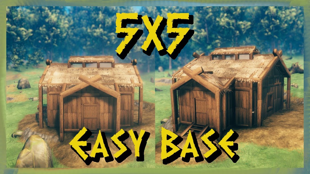 Valheim | Intermediate/Beginner 5x5 Easy Base Guide - YouTube