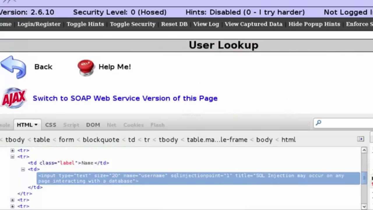 Uploading Php Web Shell Via Sql Injection Youtube 2958