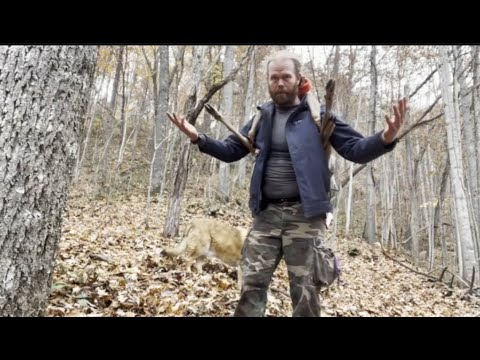 How to carry a deer and how to make a deer backpack in 1 minute. - YouTube