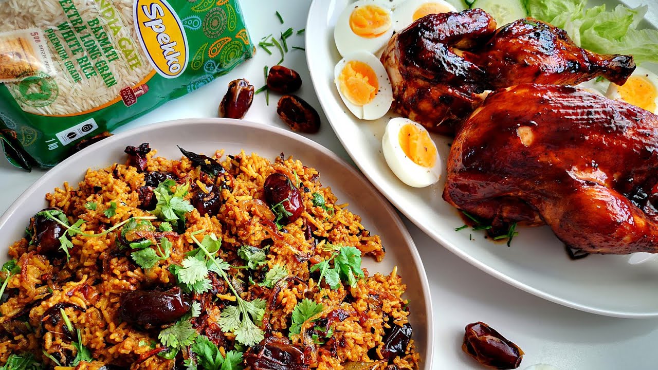 Special Breyani rice with caramelized onions and dates. - YouTube