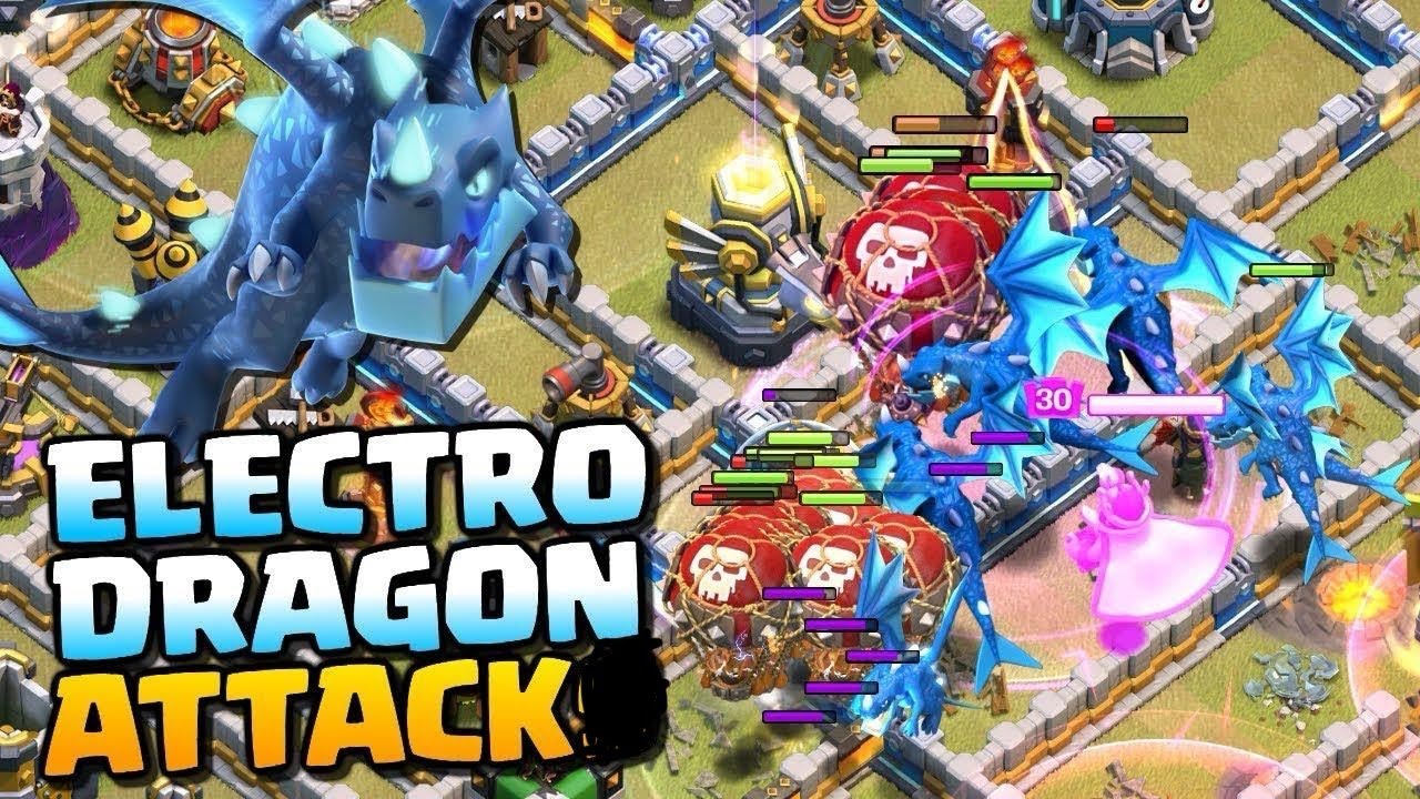 EPIC ELECTRO DRAGON ATTACK WITH 1.5 MILLION GOLD AND ELIXIR 🔥🔥🤯! - YouTube