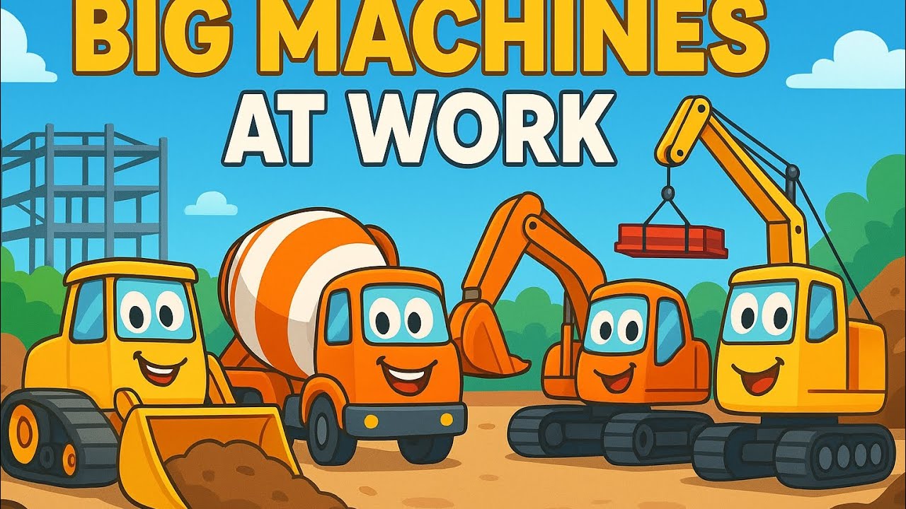Big Machines at Work | Fun Construction Song - YouTube