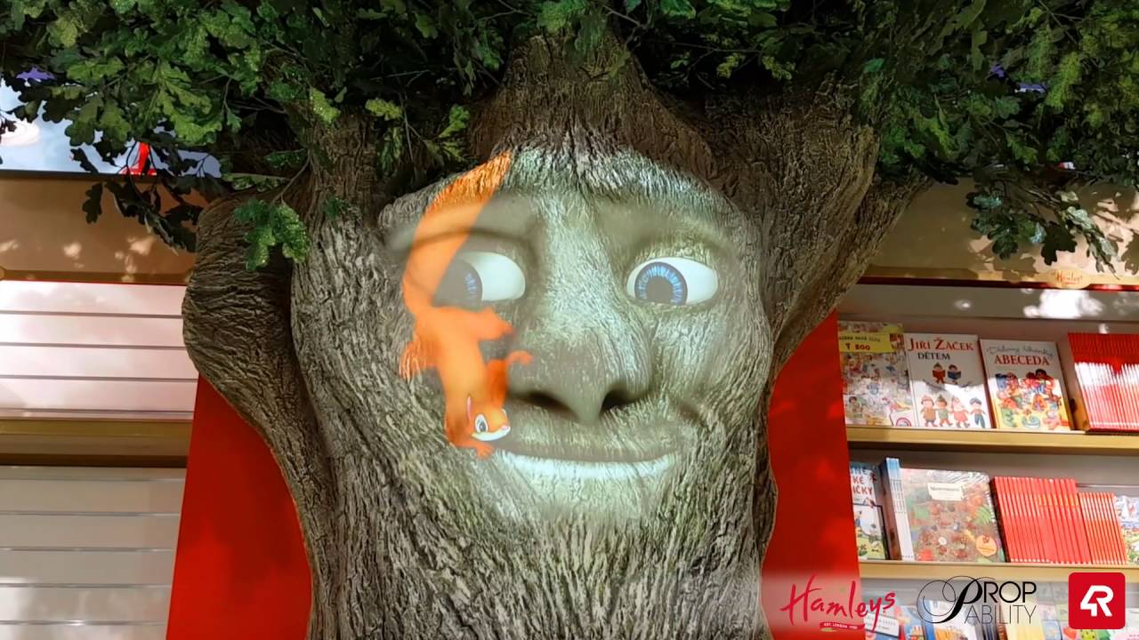 Fourth Reality - Interactive Tree Face - YouTube