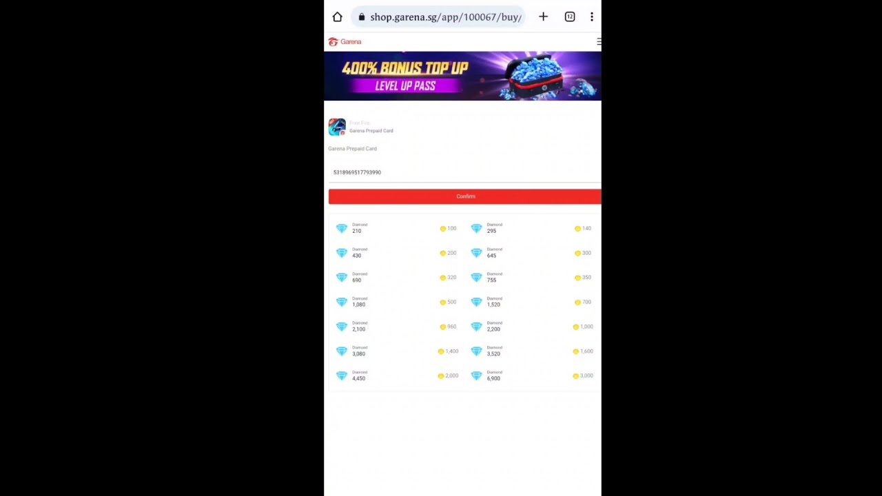 DIAMOND WINNER ANNOUNCEMENT 😍|free fire - YouTube