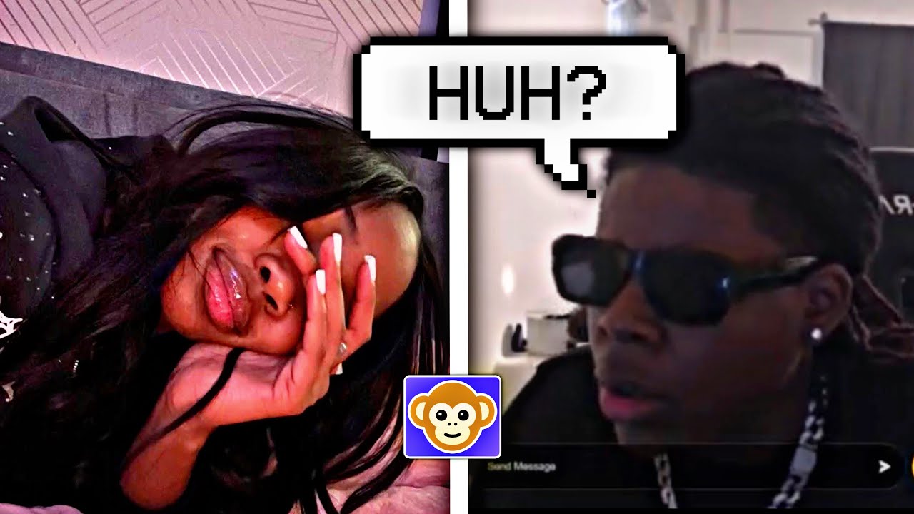 Saying "HUH" after EVERY sentence to get PEOPLE reaction 😂 (Monkey App ...