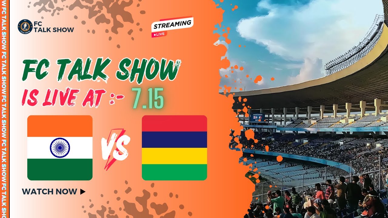 🔴 INDIA 🇮🇳 VS MAURITIUS 🇲🇺 LIVE ( INTERCONTINENTAL CUP )-WATCH ALONG ...