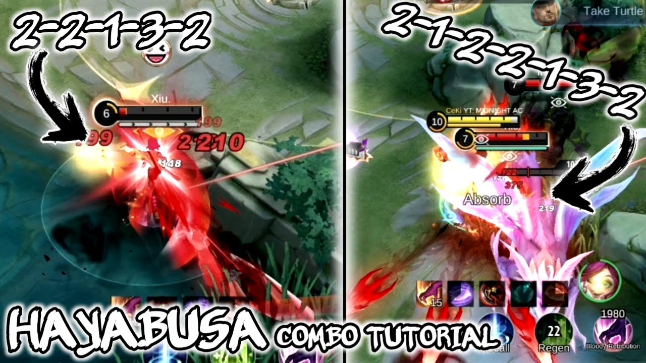 HAYABUSA COMBO TUTORIAL 2022 | BEST COMBO YOU NEED TO LEARN BEFORE YOU ...