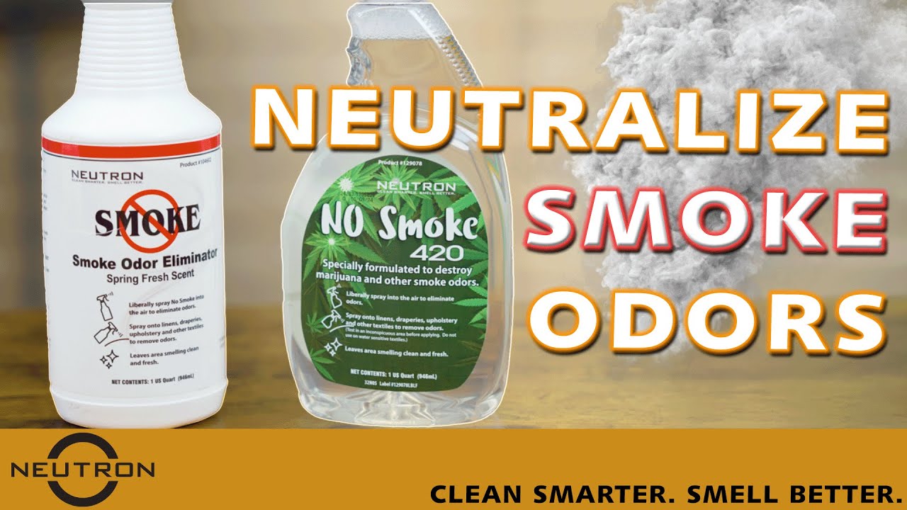Neutralize Smoke Odors with No Smoke and No Smoke 420 - YouTube