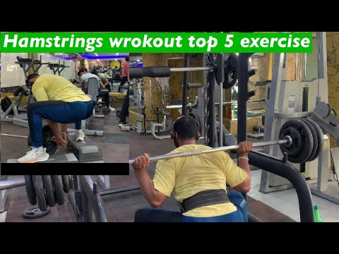 Day 11 lean gaining series How to grow hamstring wrokout - YouTube