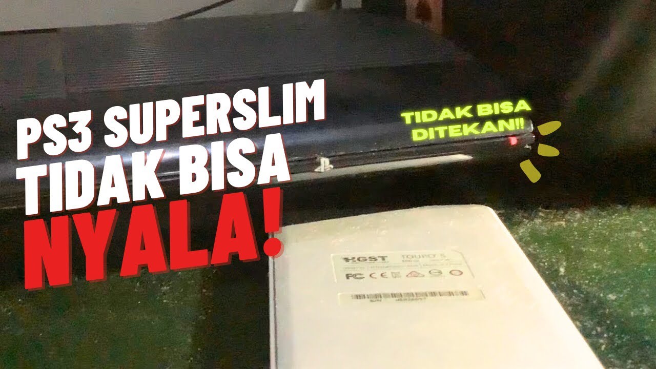 Cara Mengatasi Tombol Power PS3 SUPERSLIM Tidak bisa dipencet! - YouTube