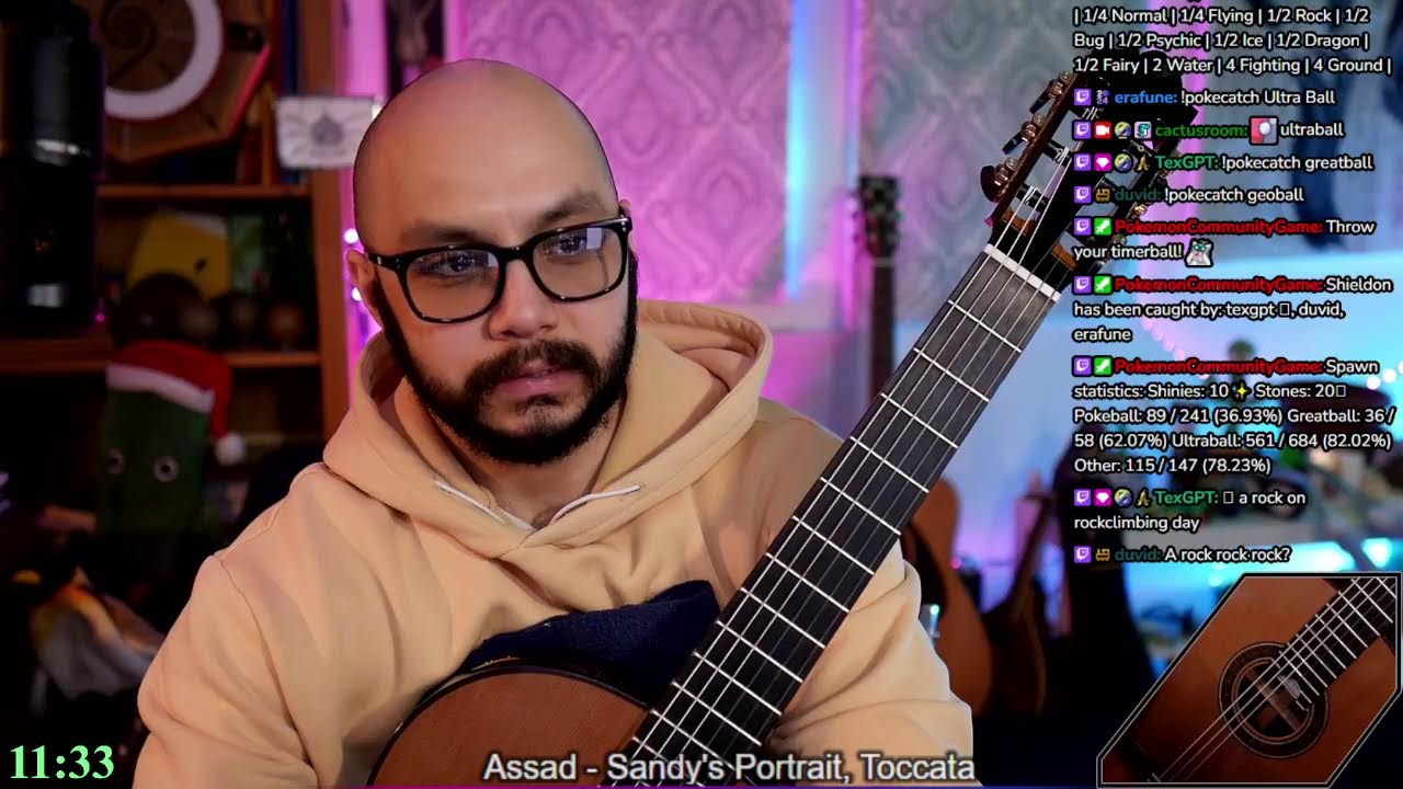 [en/中] classical guitar practice & chill - YouTube