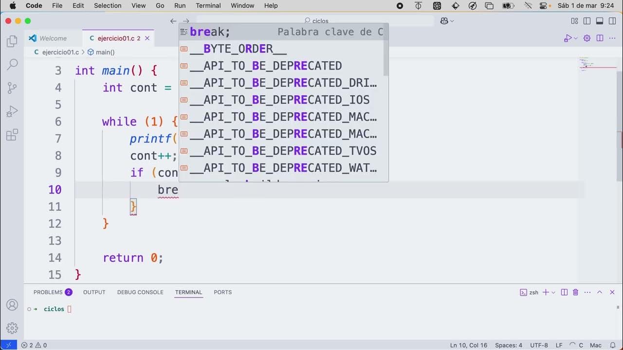 Clase 06 (ciclos: while, do-while, for) - 25A - Fundamentos de ...