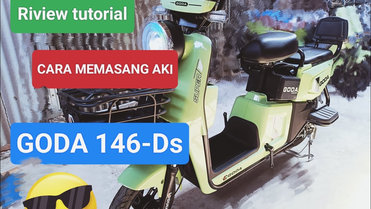 cara memasang aki GODA 146-Ds , 146 146d uou ‼‼‼Gampang dan cepat - YouTube