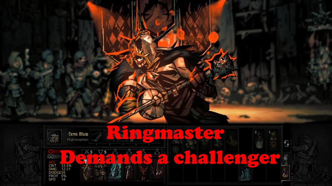 Ringmaster fight (mod) - Darkest Dungeon - YouTube