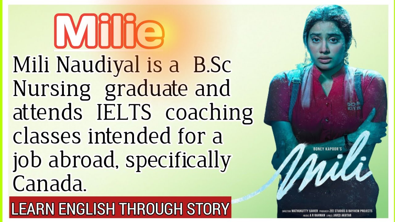 Learn English through stories/Milie/Listen and practice English - YouTube
