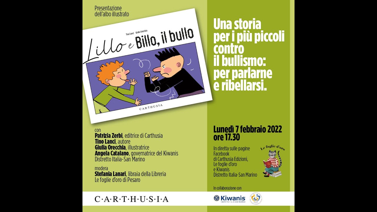 Lillo e Billo, il bullo - Presentazione online - YouTube