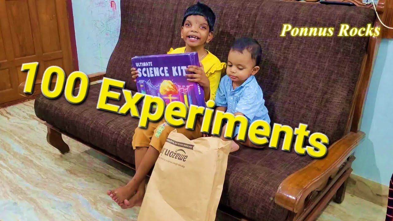 Ponuus Science Kit unboxing|Ponnus Ss Rocks&Kunjuttan|Kids simple ...