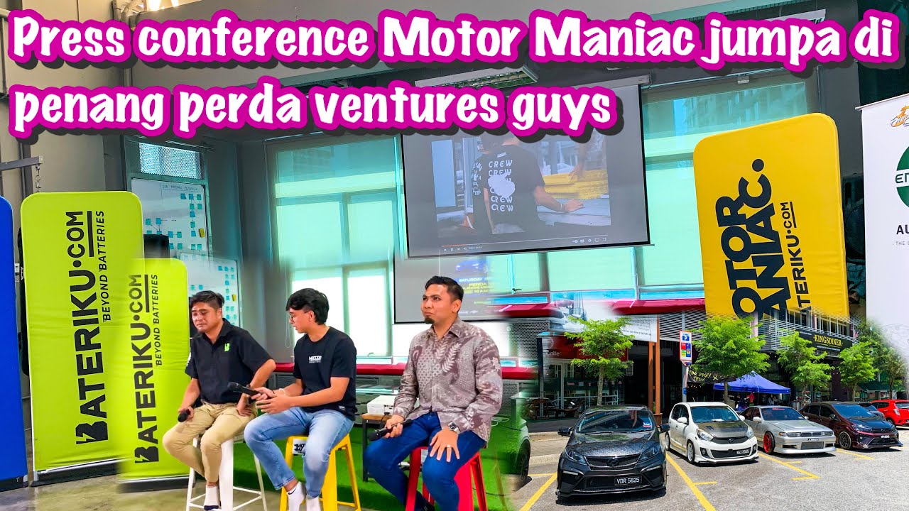 MOTOR MANIAC PRESS CONFRENCE | BREMBO FOR MYVI G3 | CEFIRO MIKE - YouTube