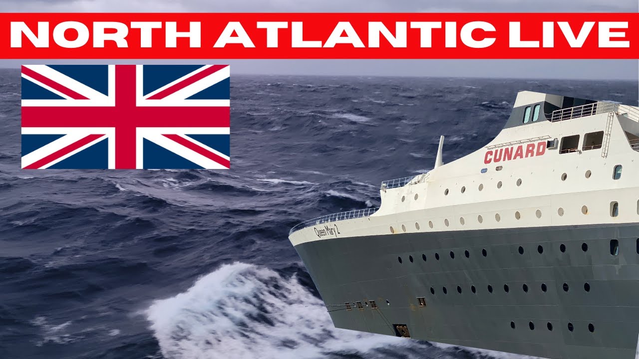 LIVE STREAM QUEEN MARY-2 OUTSIDE DECK 7 IN THE MIDDLE OF A STORM - YouTube